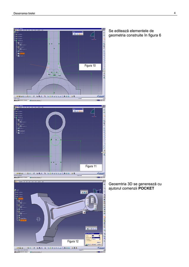 Desenare biela in catia | DOC