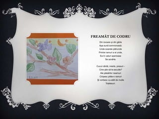 Desene dupa poeziile lui eminescu | PPTX