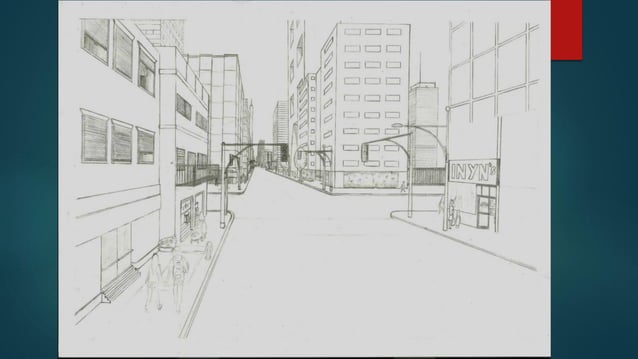 Desenho em perspectiva com um ponto de fuga | PDF