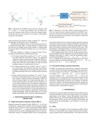 Desensitized RDCA Subspaces for Compressive Privacy in Machine Learning | PDF | Databases ...