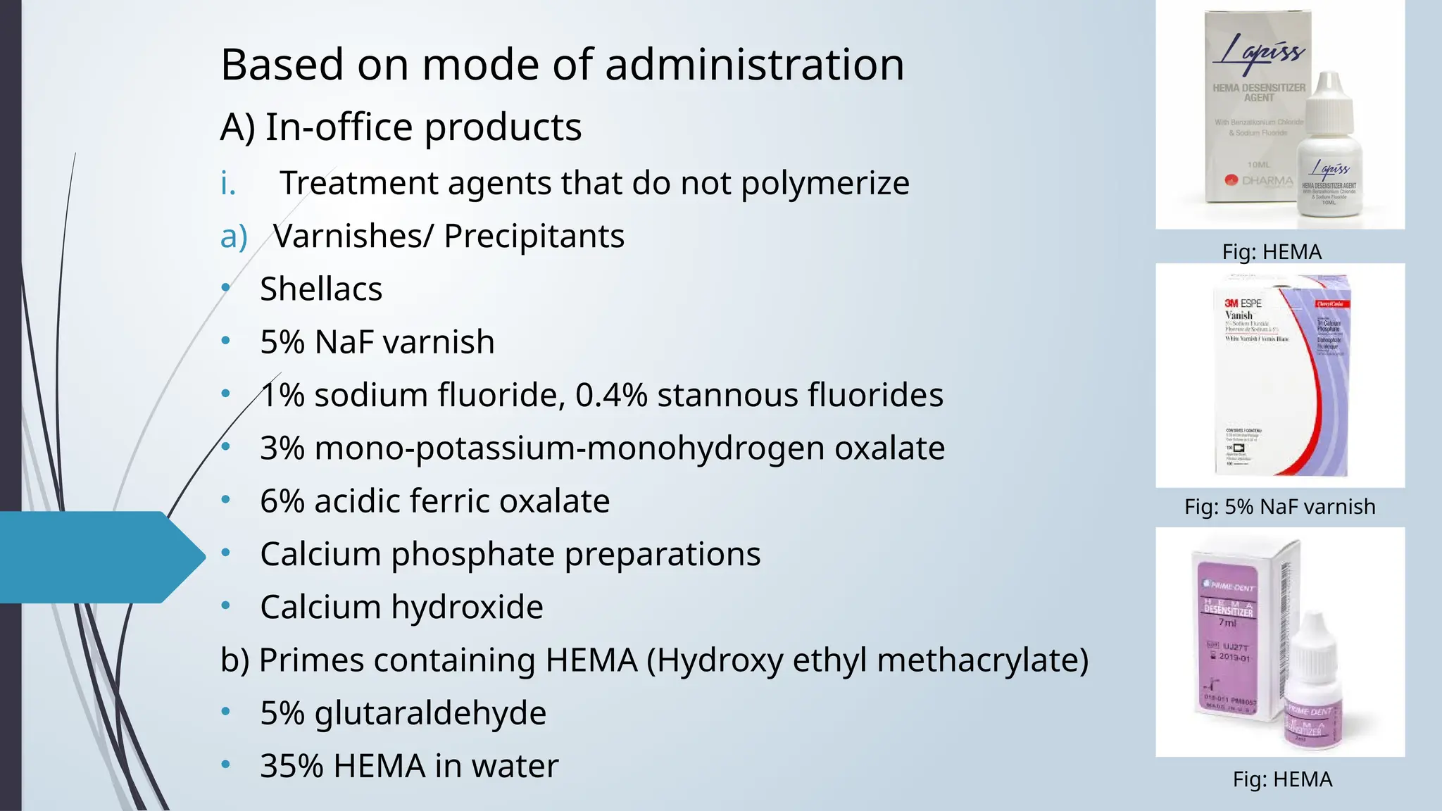 Desensitizing Agents for Dentine Presented by.pptx