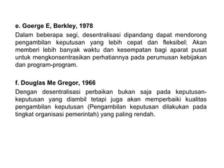 Desentralisasi | PPT