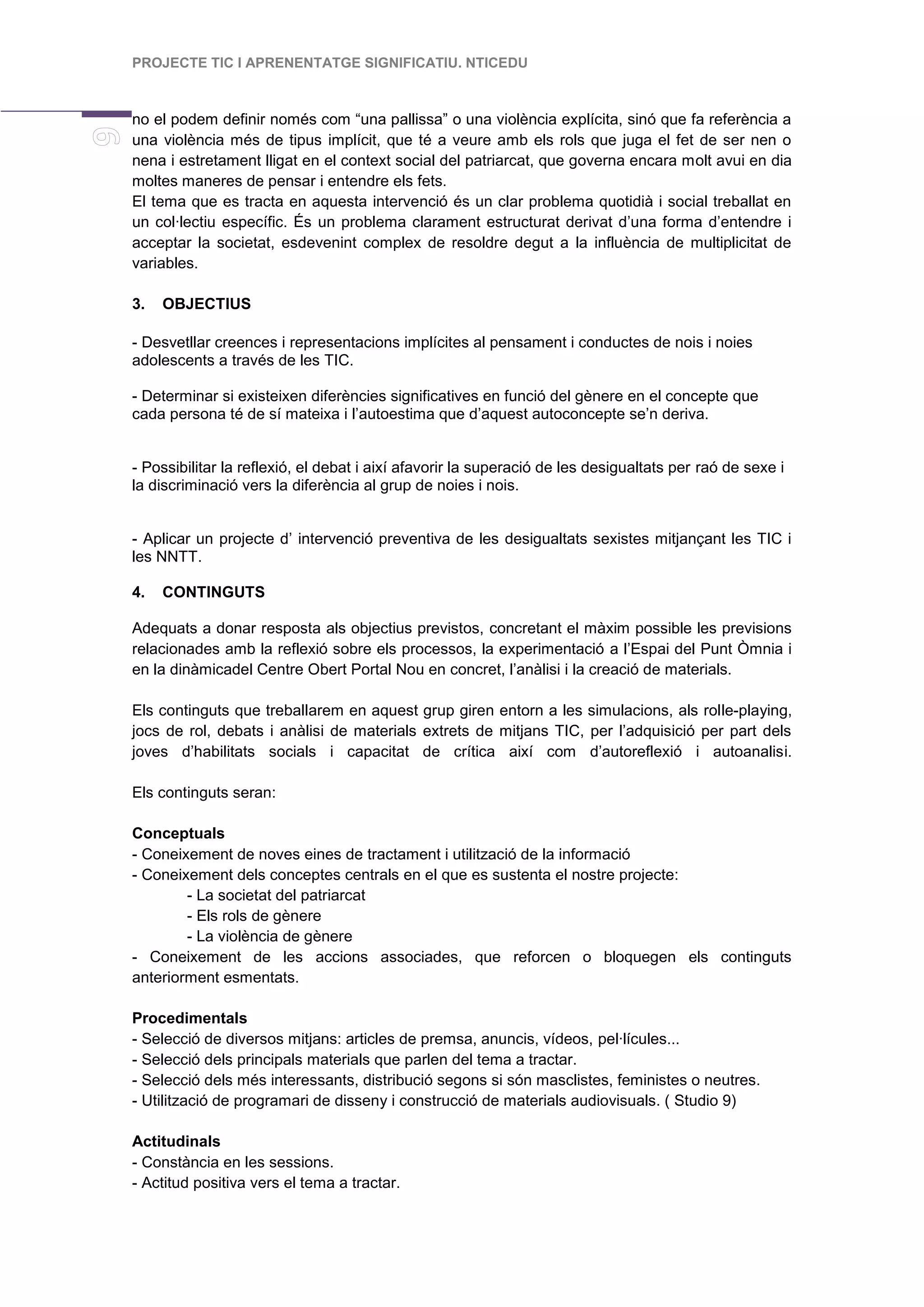 Desenvolupament del projecte | PDF