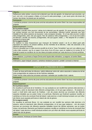 Desenvolupament del projecte | PDF
