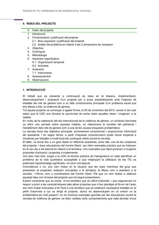 Desenvolupament del projecte | PDF