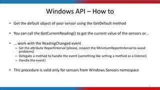 Developing Rich Interfaces in JavaFX for Ultrabooks | PPTX