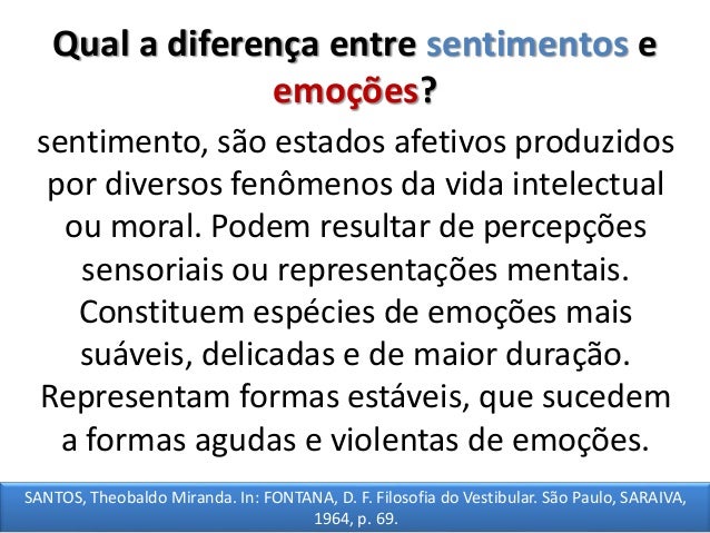 Desenvolvendo sentimentos!