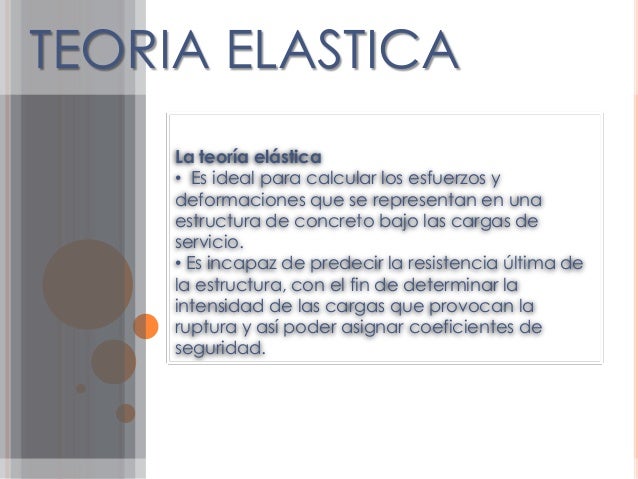 Descubre la Teoría Elástica: Todo lo que necesitas saber ★ Teoría Online