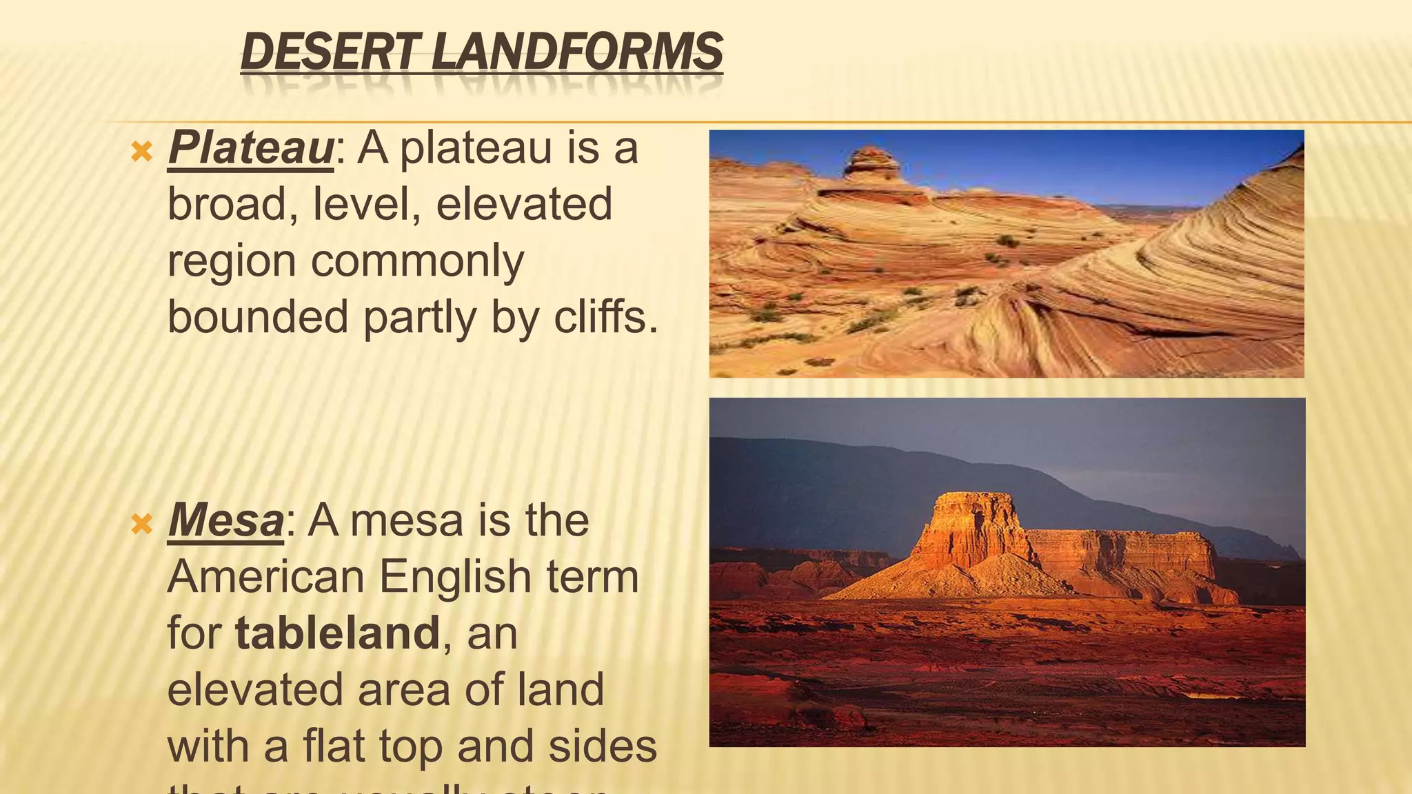 Desert, types of desert, land forms, dunes and types of dunes | PPT Desert, types of desert, land forms, dunes and types of dunes | PPT