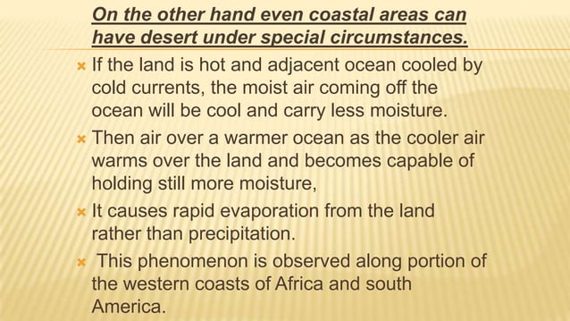 Desert, types of desert, land forms, dunes and types of dunes | PPTX
