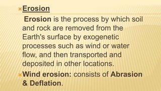 Desert, types of desert, land forms, dunes and types of dunes | PPTX