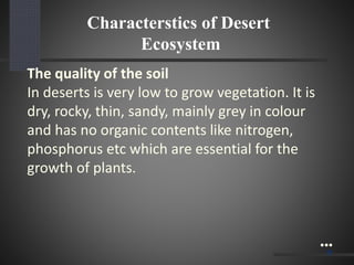 desert-ecosystem.pptx | Weather | Science