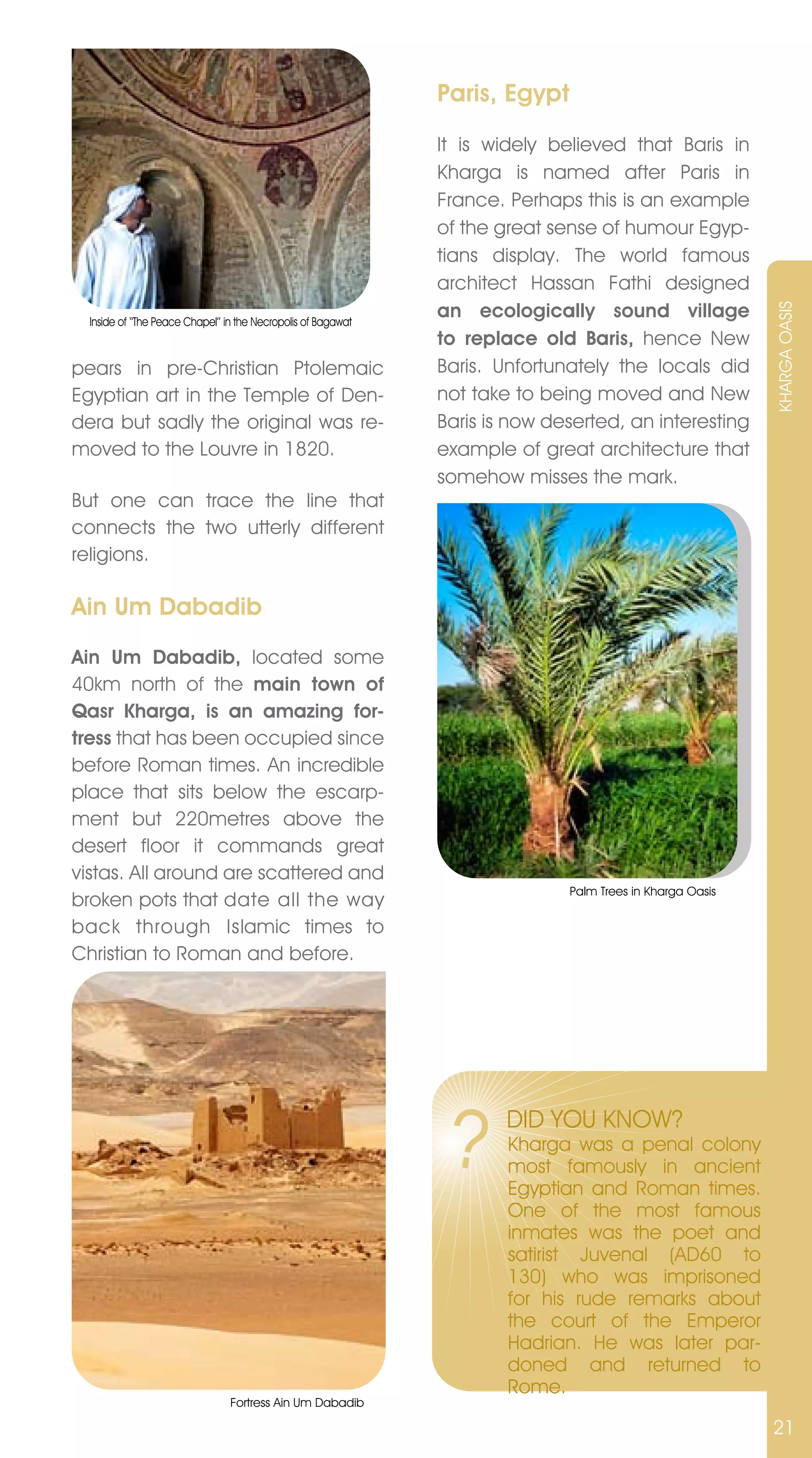 Desert and oasis brochure | PDF