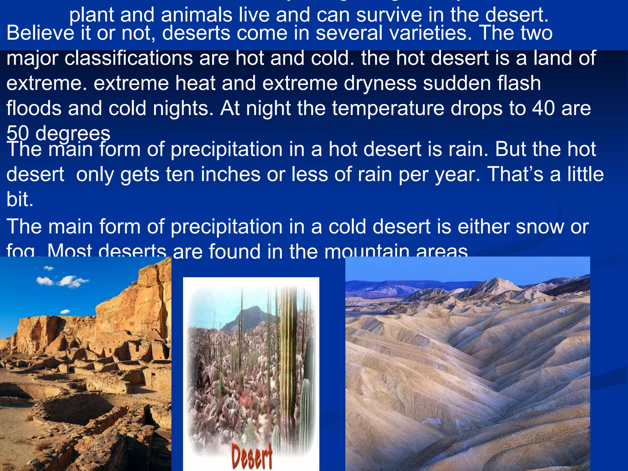 Desertbiomeperiod 6 | PPT