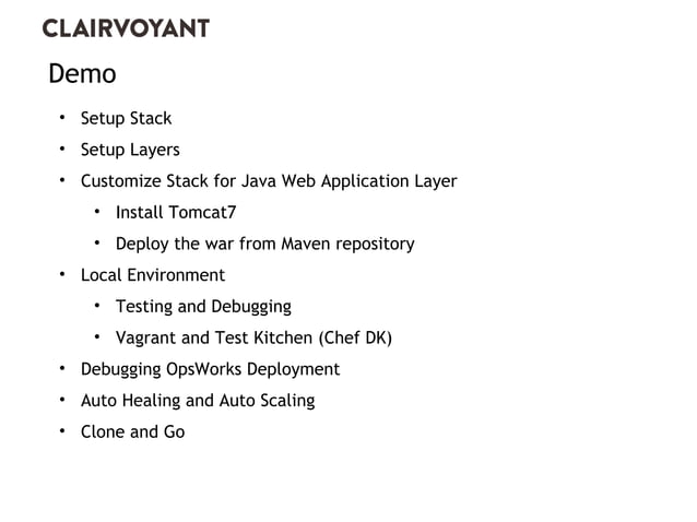 Ops Works Presentation Desert Code Camp 2014 | PPT