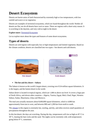 VEIT252 Environmental sustainability desert Eco .docx