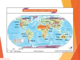 DESERT ECOSYSTEM AND ITS CHARACTERISTICS AND TYPES | PPTX