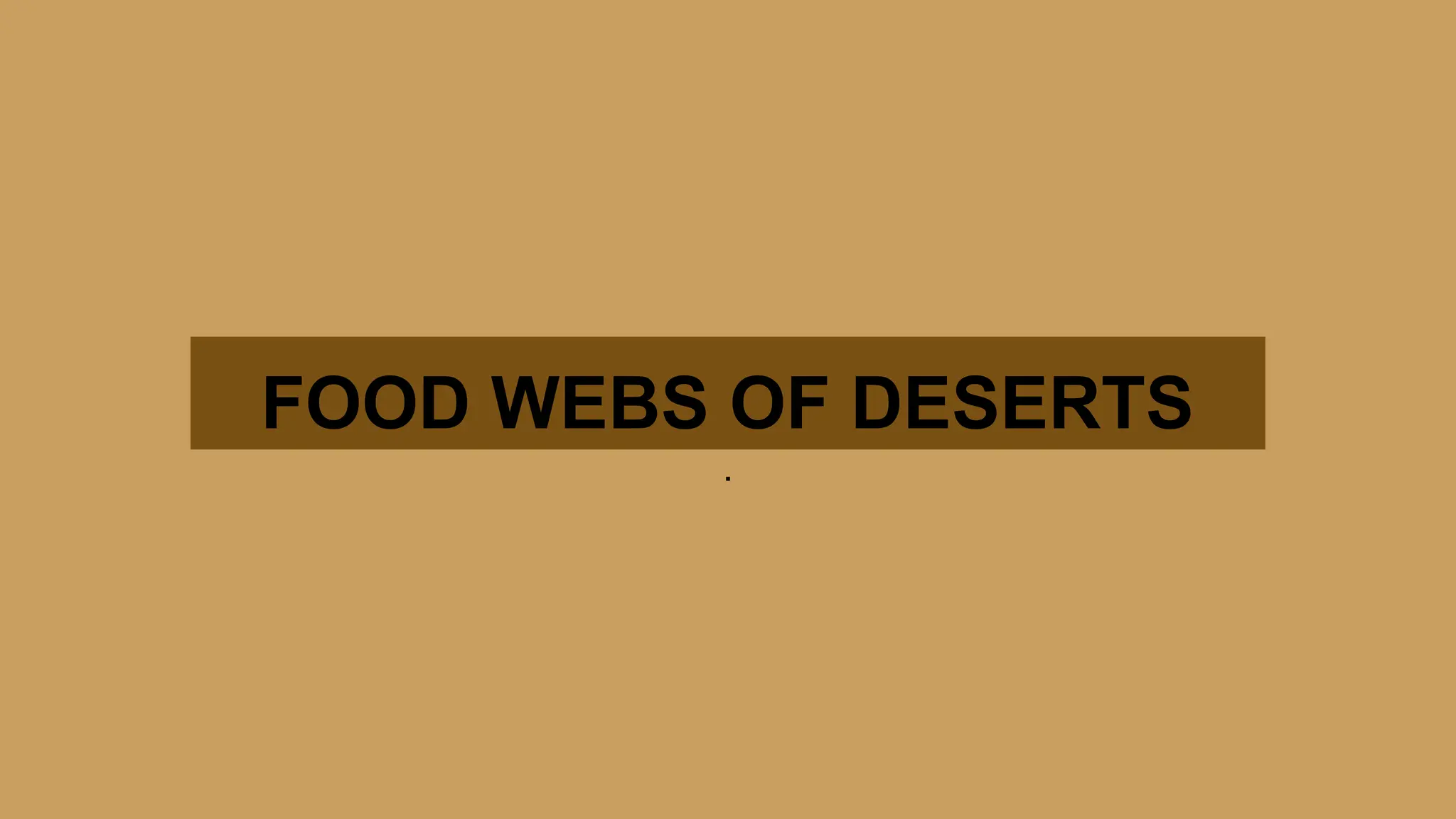 Desert ecosystem it's types , importance and adaptation of flora and ...