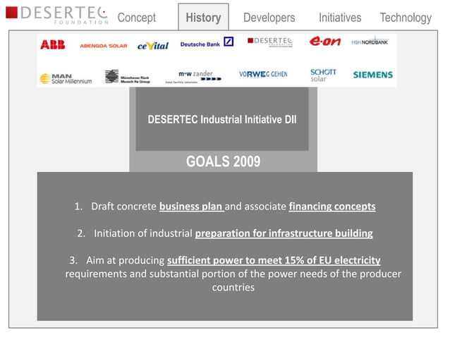 DESERTEC report | PPT