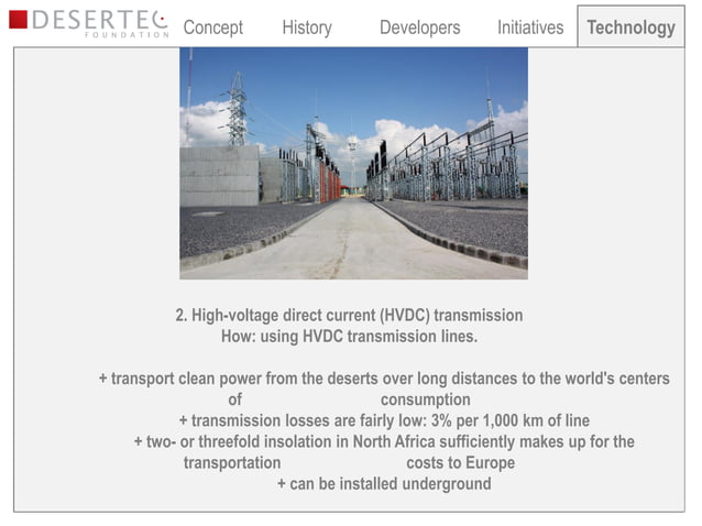 DESERTEC report | PPT