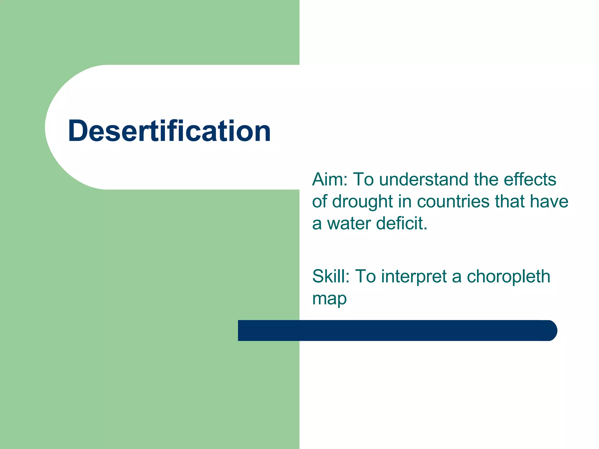Desertification | PPT