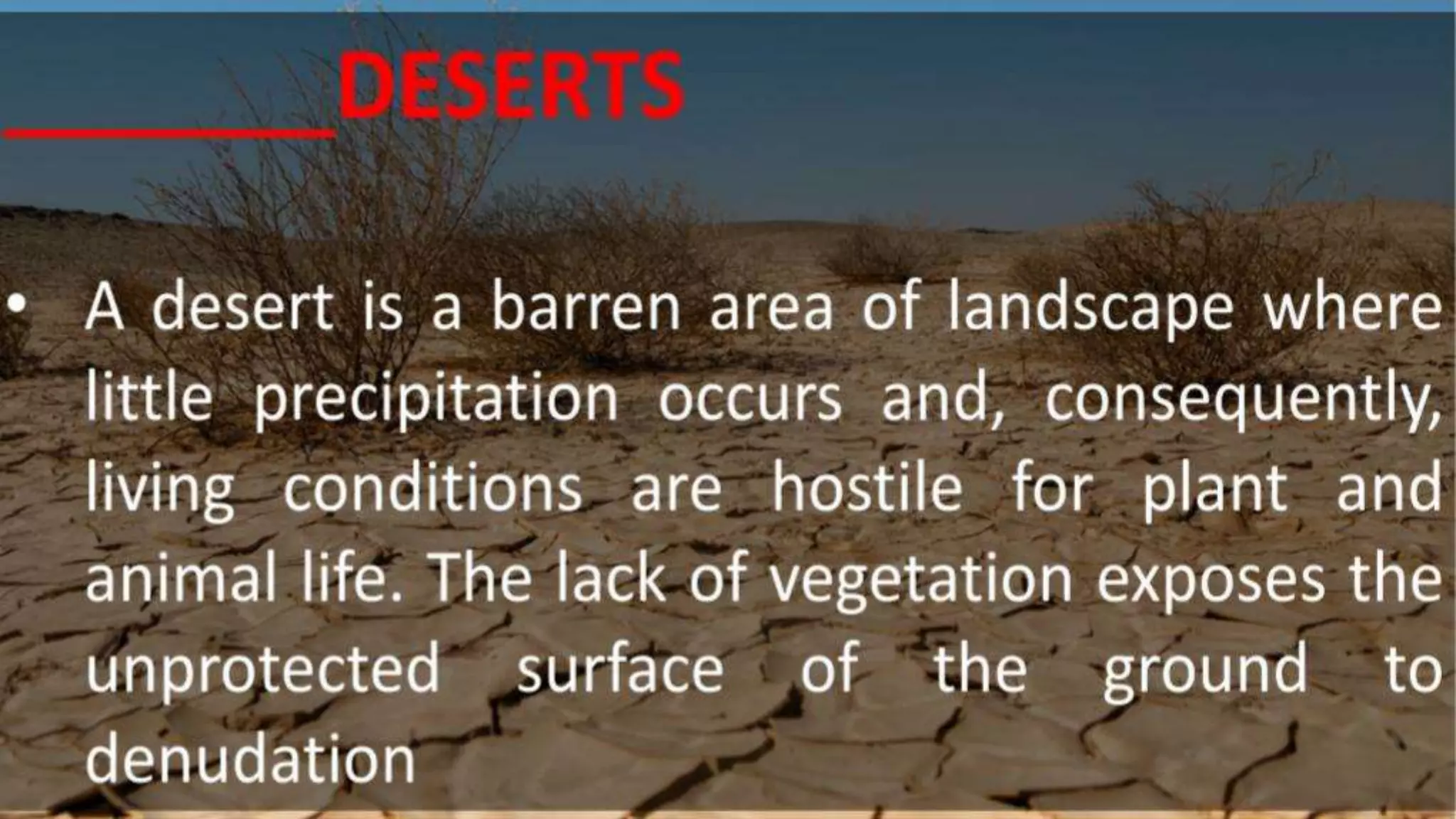 DESERTIFICATION_ SlideShare | PPTX