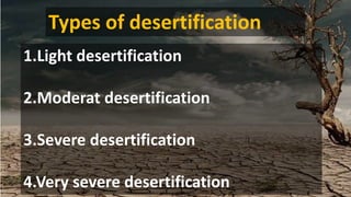 DESERTIFICATION_ SlideShare | PPTX