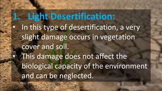 DESERTIFICATION_ SlideShare | PPTX