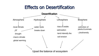 Desertification | PPTX