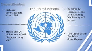 Desertification | PPT