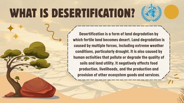 PPTX. ENVIRONMENTAL ISSUE DESERTIFICATION | PPTX