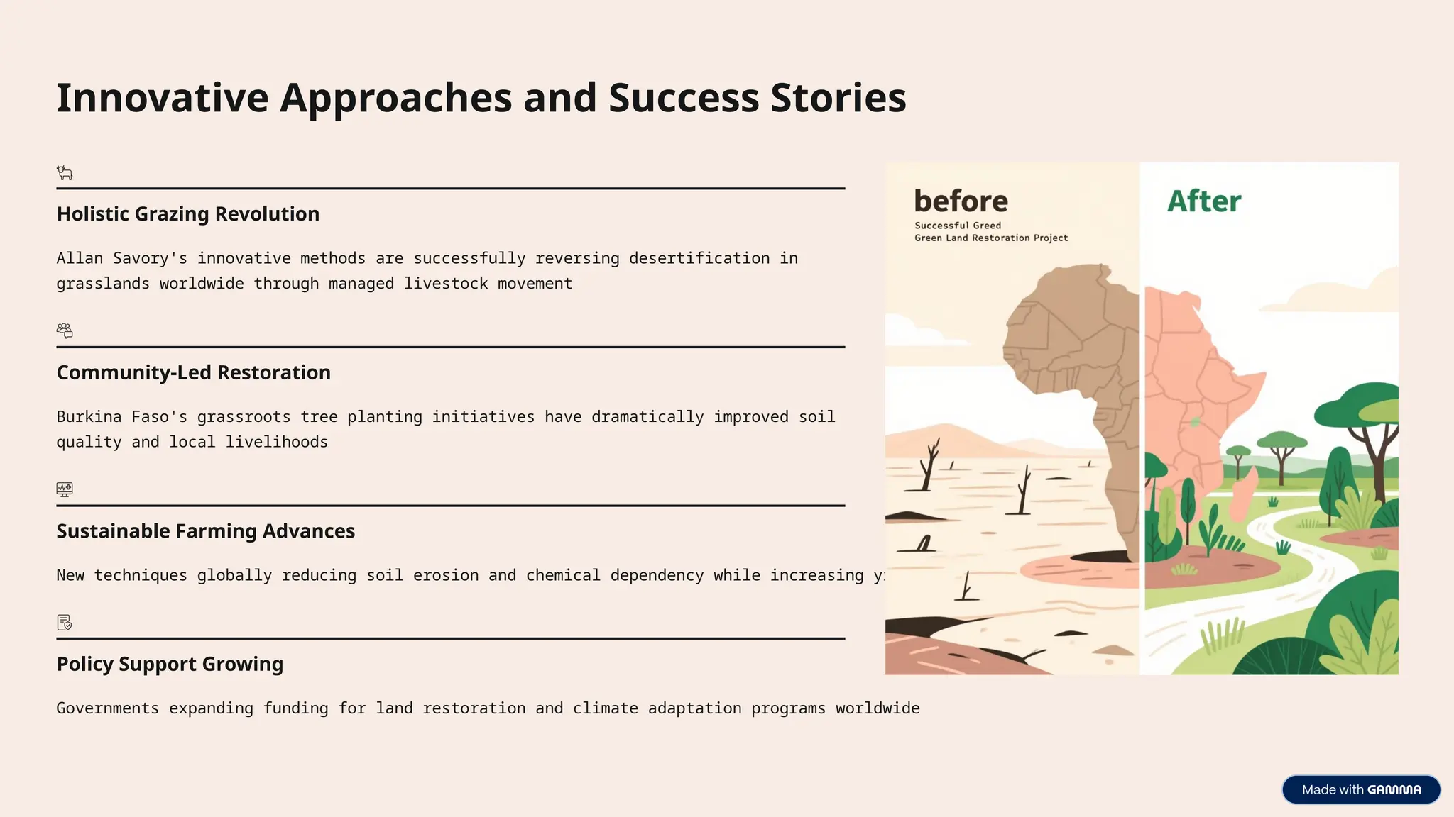 Desertification of enviornment and soil.. | PPTX