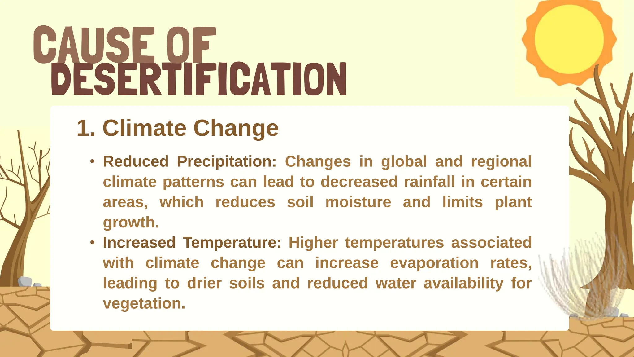 Desertification-Deforestation-1 presentation | PPTX