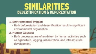 Desertification-Deforestation-1 presentation | PPTX