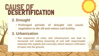 Desertification-Deforestation-1 presentation | PPTX