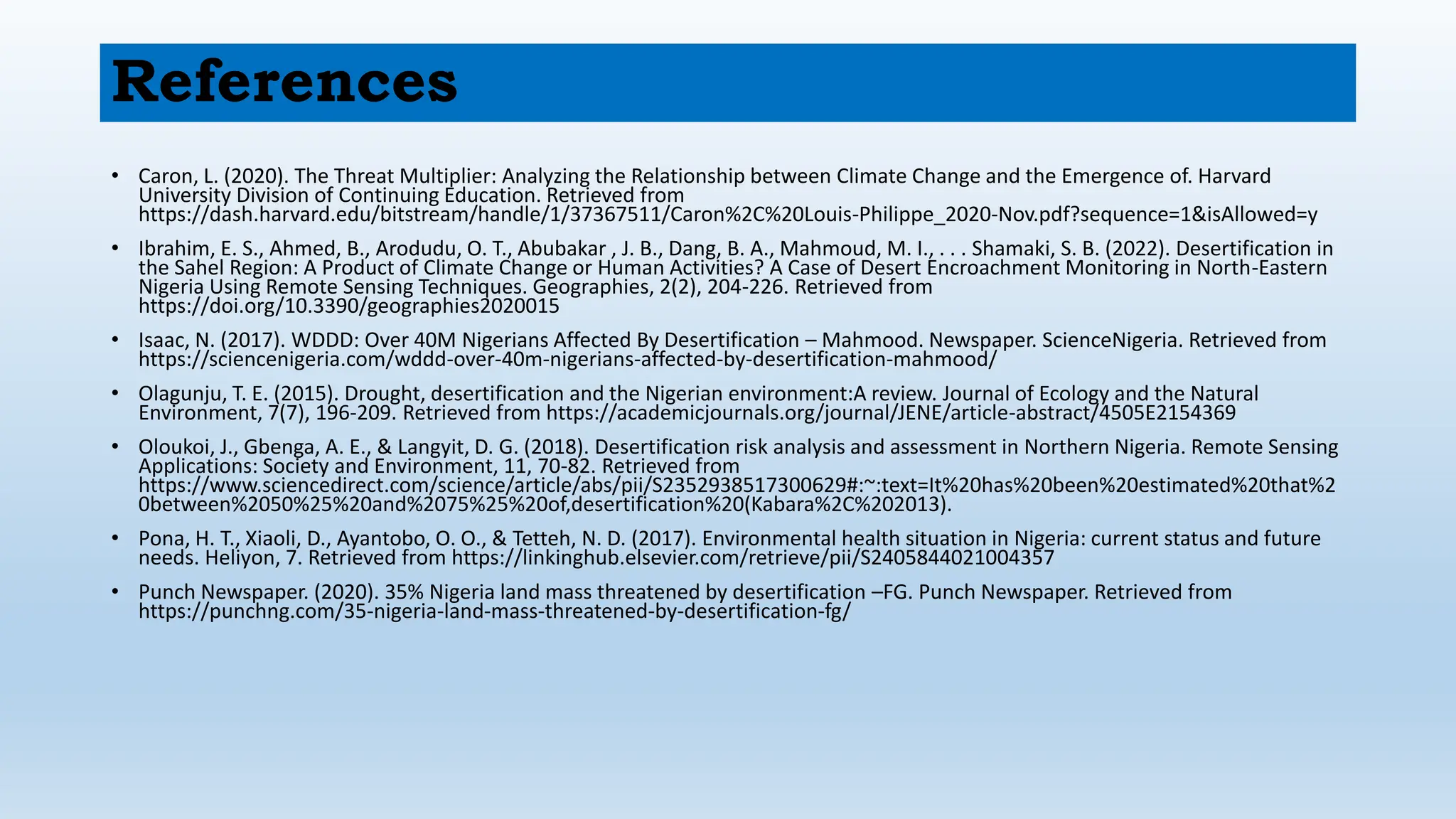 DESERTIFICATION AND NATURE BASED SOLUTIONS IN NIGERIA.pptx