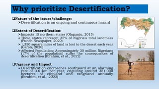 DESERTIFICATION AND NATURE BASED SOLUTIONS IN NIGERIA.pptx ...