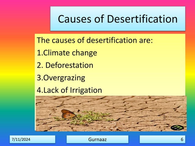 Desertification-A Project by Gurnaaz.pptx