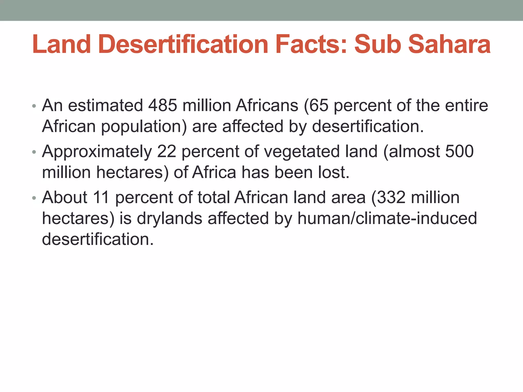 Desertification | PPTX
