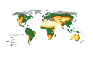 Desertification, definition and its effect | PPTX