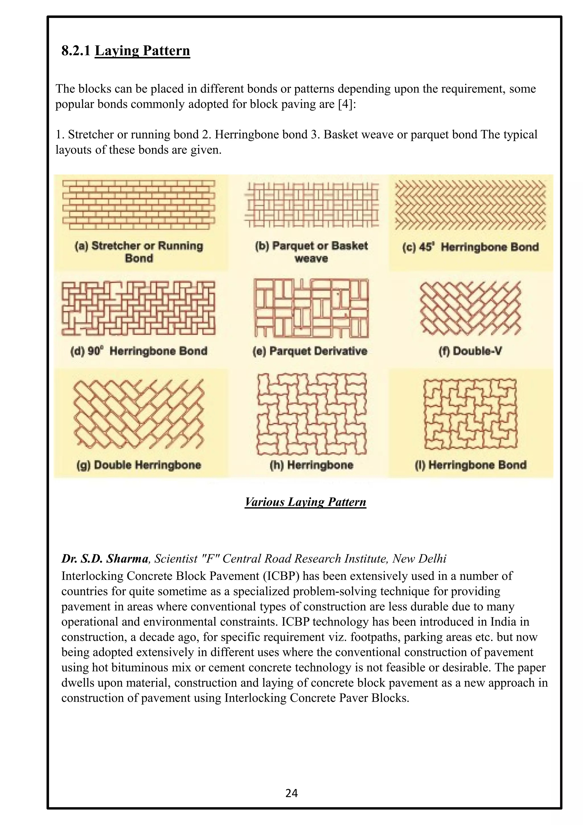 Paving As A Landscape Element ~By Puneet chhonker | PDF