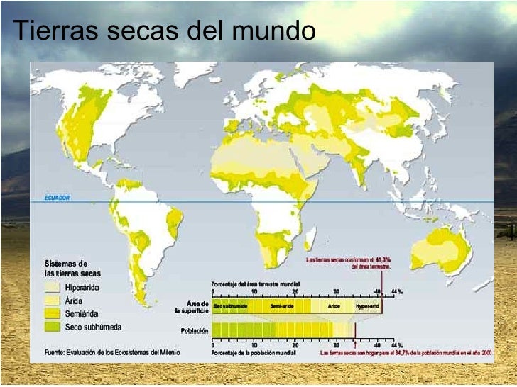 Desertización y desertificación