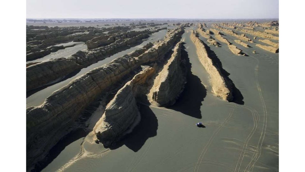 Desert landforms revision