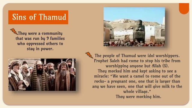 Prophet Saleh and the People of Thamud | PPT