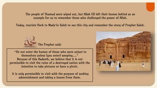 Prophet Saleh and the People of Thamud | PPT