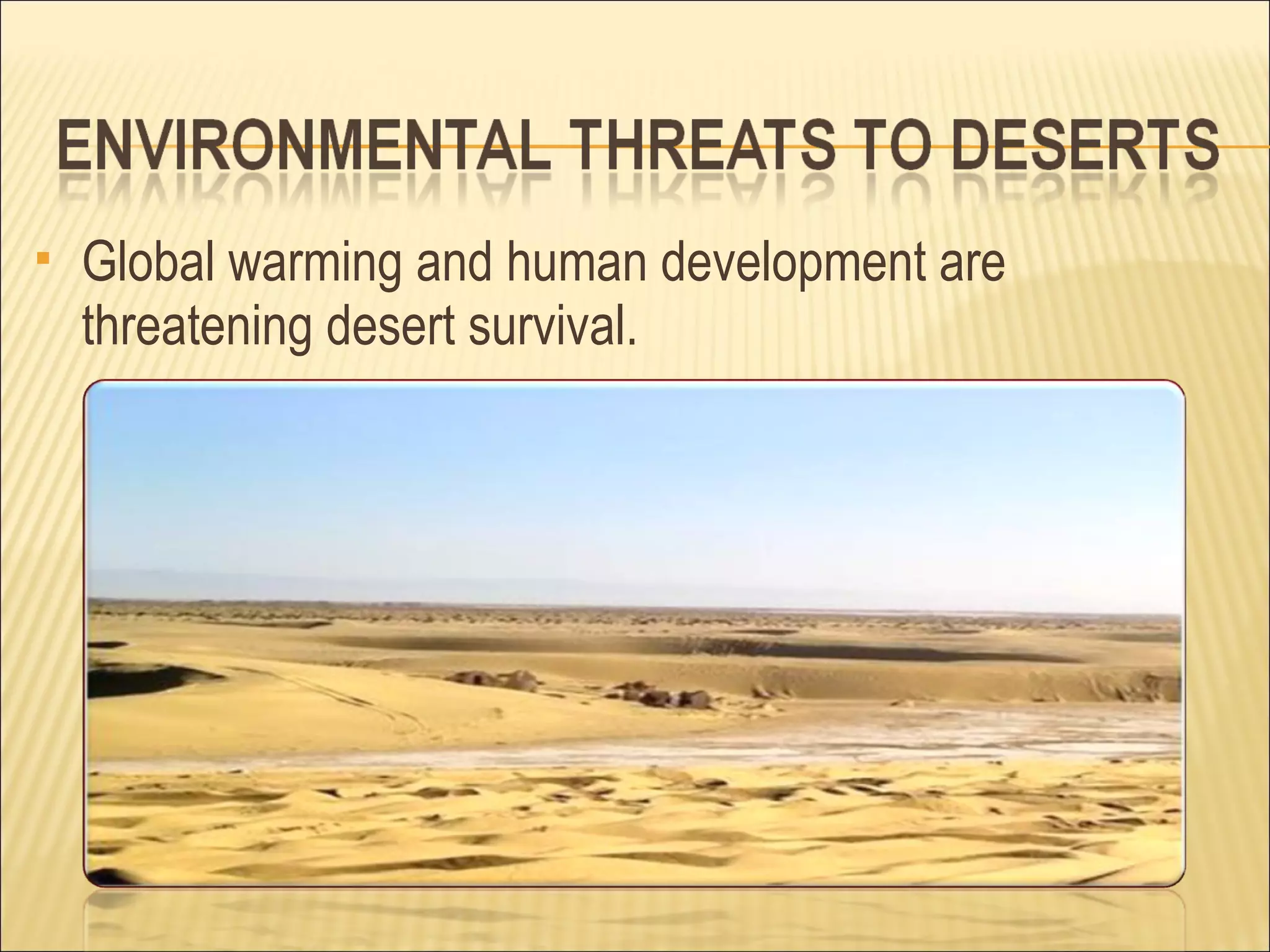 Desert ecosystem | PPT