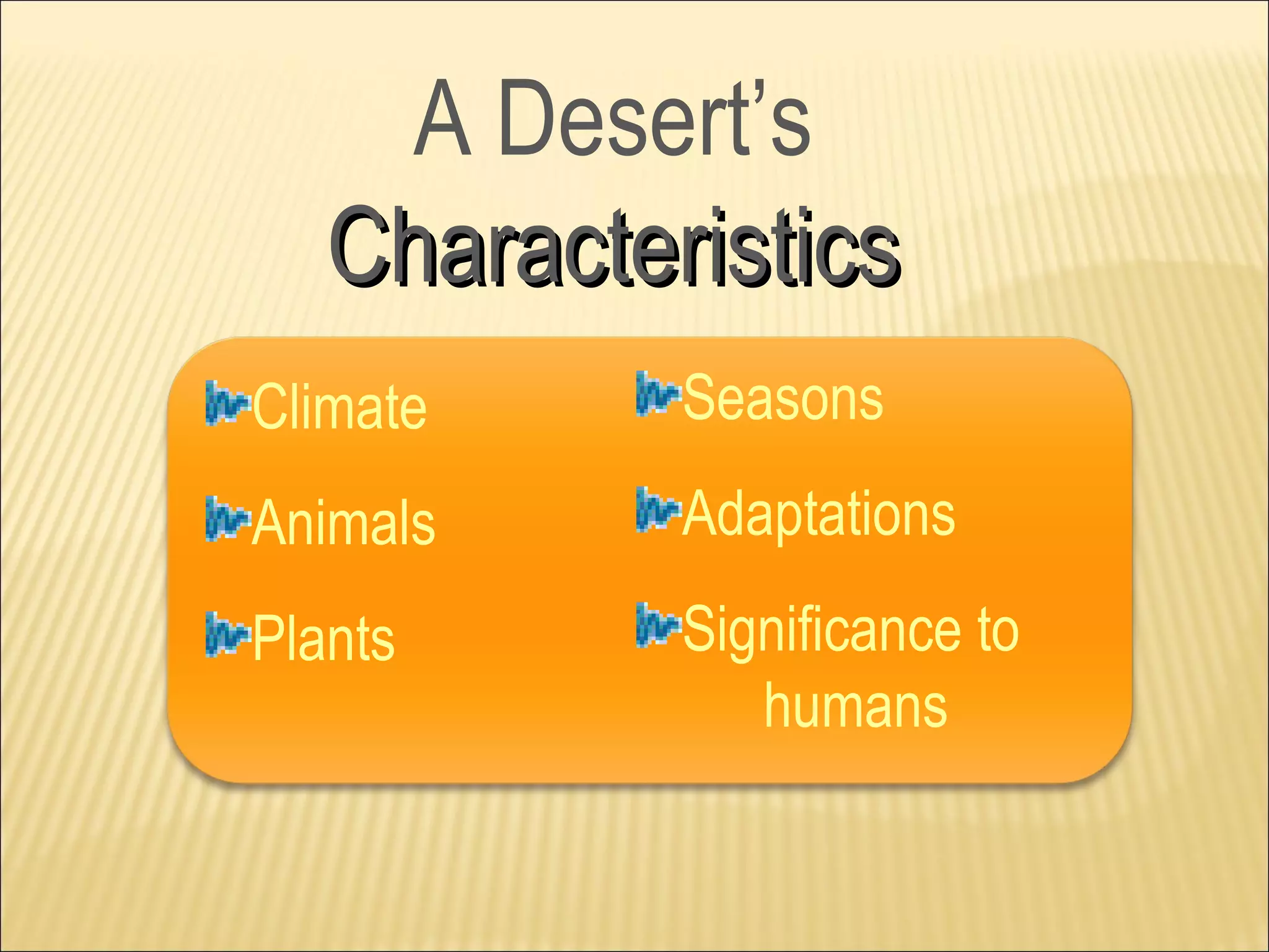 Desert ecosystem | PPT