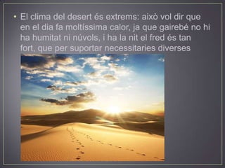 Deserts | PPTX