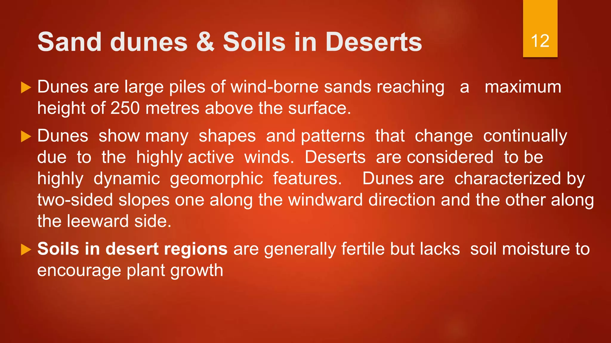 Deserts ecosystem | PPTX