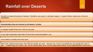 Deserts ecosystem | PPTX